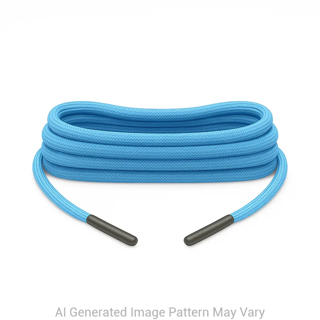 Baby Blue 550 Paracord Shoelaces – Cams Cords