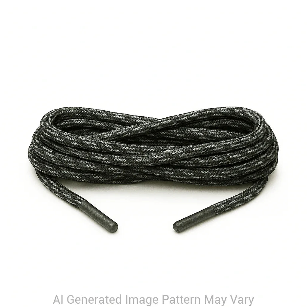 Diamonds - Charcoal-Grey 550 Paracord Shoelaces – Cams Cords