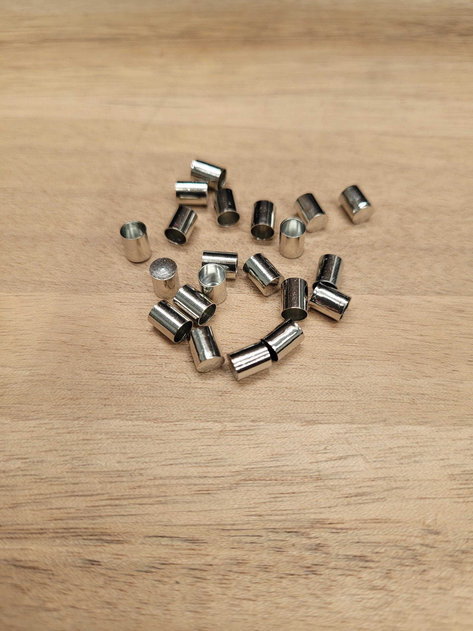 Cord End Cap - Silver 4mm – Cams Cords
