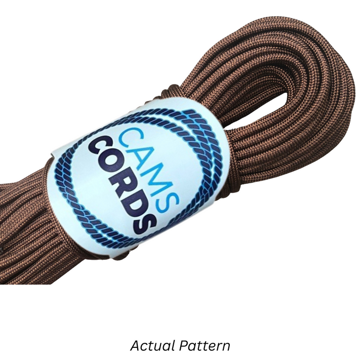 Walnut Brown - 750 Paracord – Cams Cords