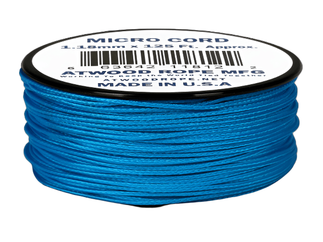 Atwood Micro Cord 1.18mm - Blue – Cams Cords