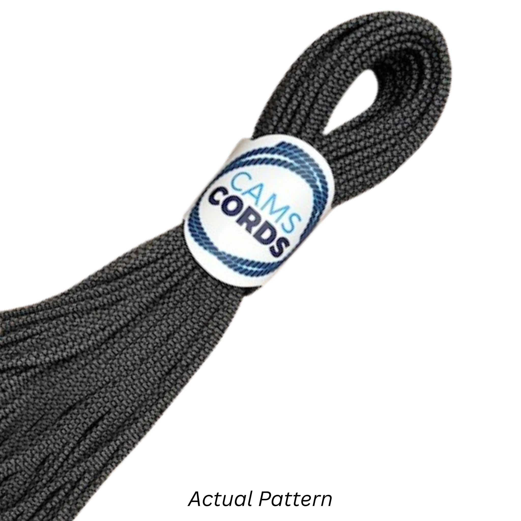 Diamonds - Charcoal-Grey Paracord – Cams Cords